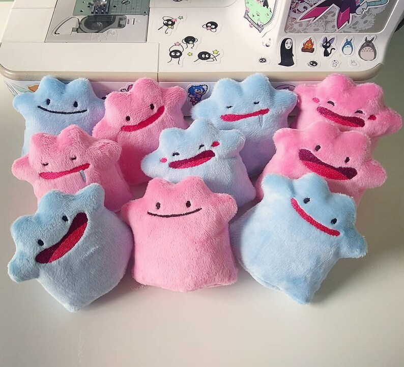 Ditto Plush Mix and Match Customise Colours Stuffed Animal - Etsy