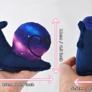 Galaxy Snail Plush, Stuffed Animal, Space Theme, Snail Plushie - Etsy