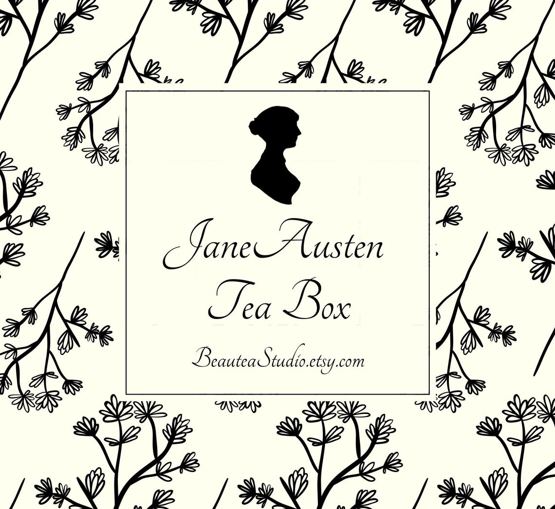 JANE AUSTEN Tea Gift Box Pride and Prejudice Sense and - Etsy