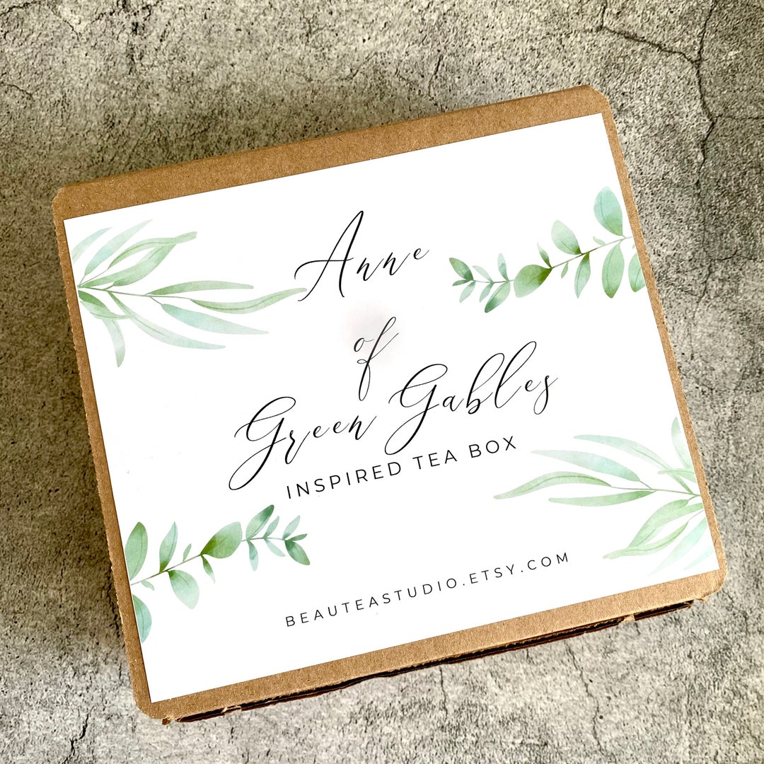 Anne of Green Gables Tea Gift Box | Anne of Avonlea Inspired Tea Box ...