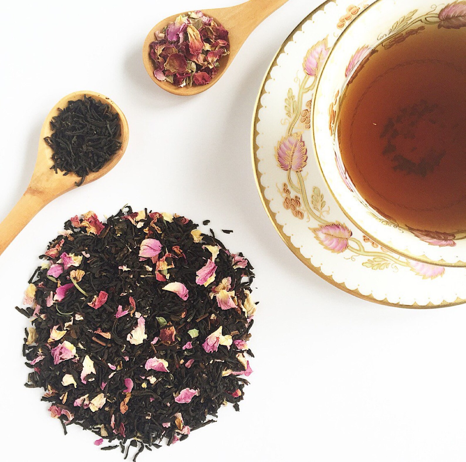 ROSES EARL GREY Organic Full Leaf Tea Loose Leaf Tea Earl - Etsy