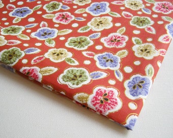 Special for Tessavintage Japanese Red Cotton Fabric Floral - Etsy