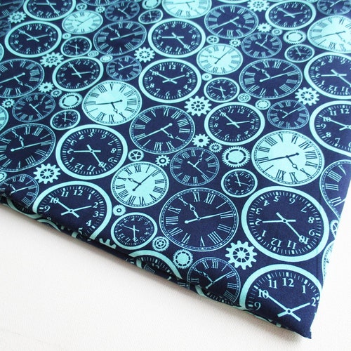 Time Travel Fabric Time is A Man Made Concept by Poetryqn | Etsy