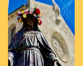 St Monica Statue - Etsy