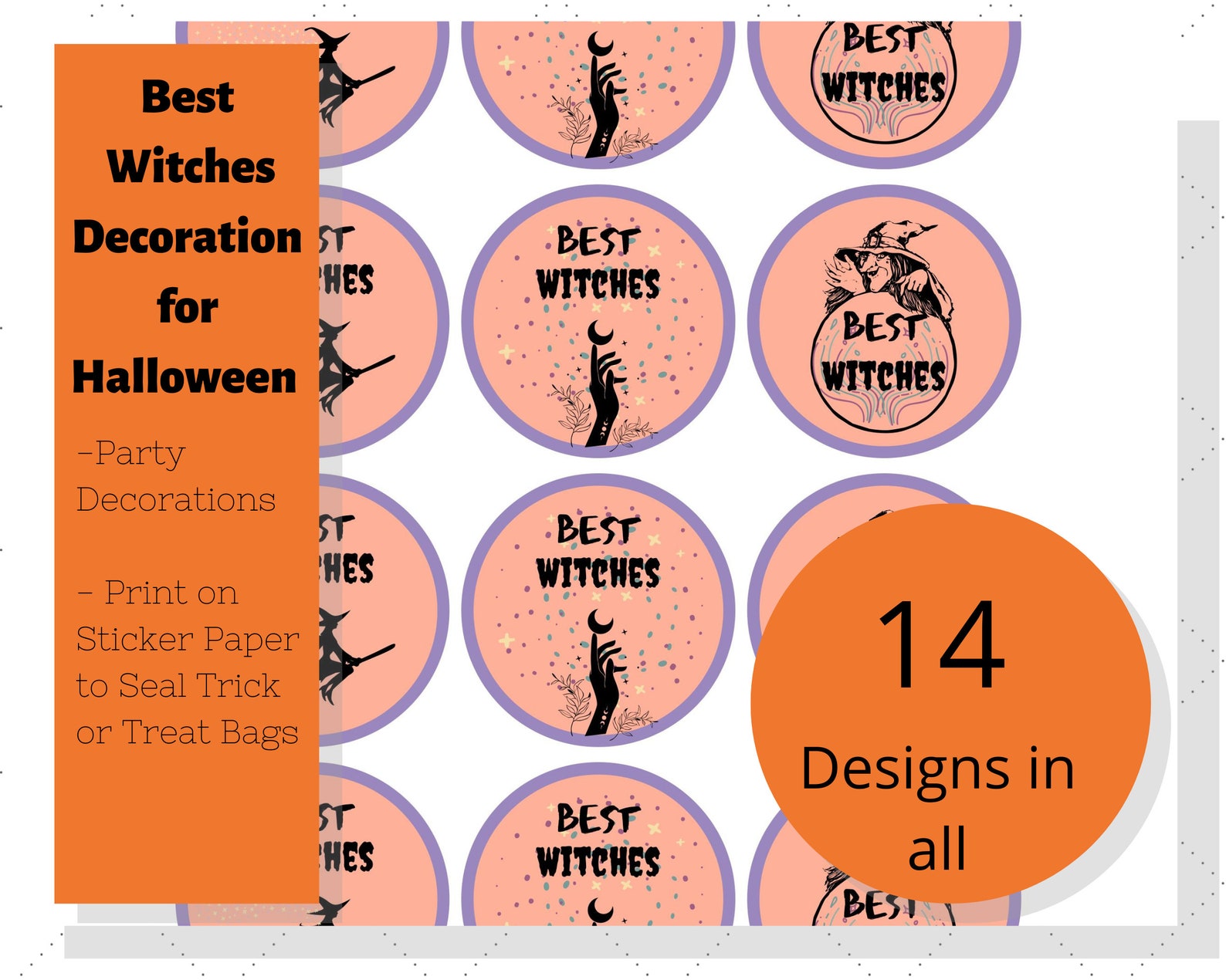 Halloween Cupcake Toppers Instant Download Halloween Party Cake ...
