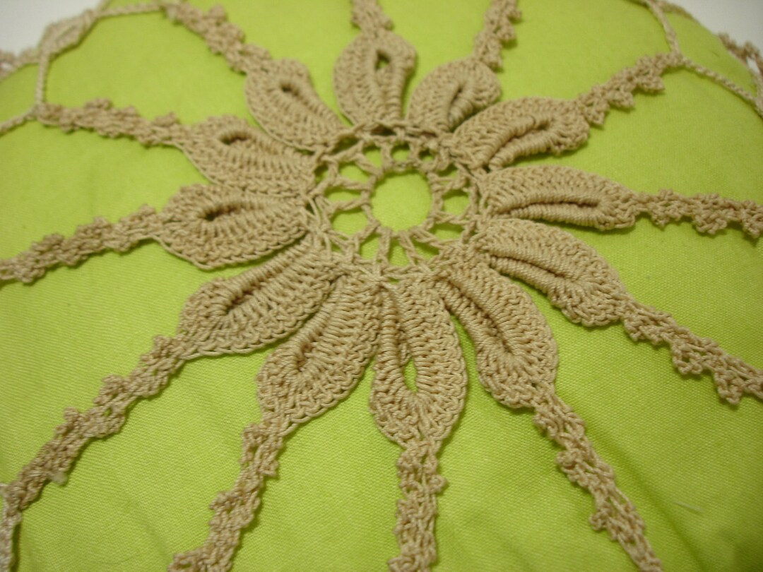 Antique Early 1900's Crochet Practice Pillow - Etsy