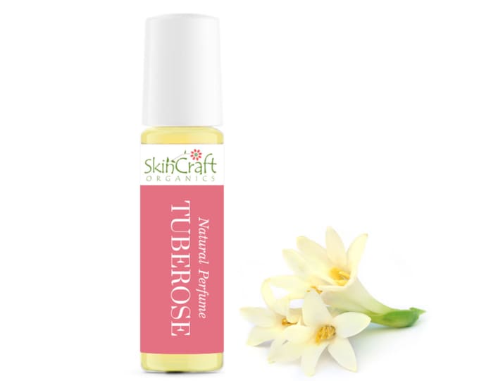 Natural Tuberose Perfume Oil - Floral Scent With Organic Fragrance ...