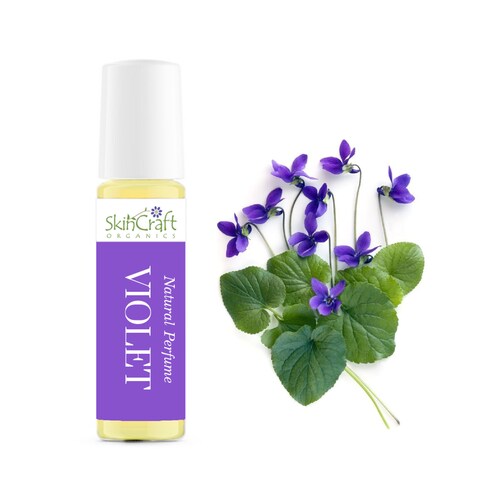 Natural Violet Perfume Soft Powdery Romantic Scent Roll on - Etsy