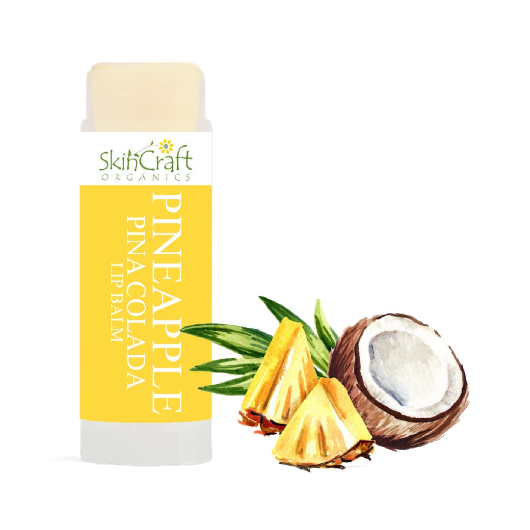 Natural Pineapple Lip Balm Organic Lip Care That Moisturizes - Etsy