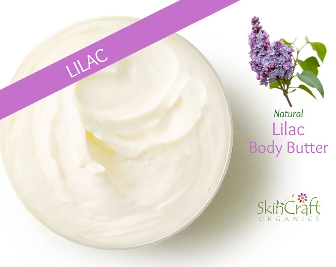 Lilac Body Butter Lilac Body Lotion Whipped Lilac Scented Lotion Self ...