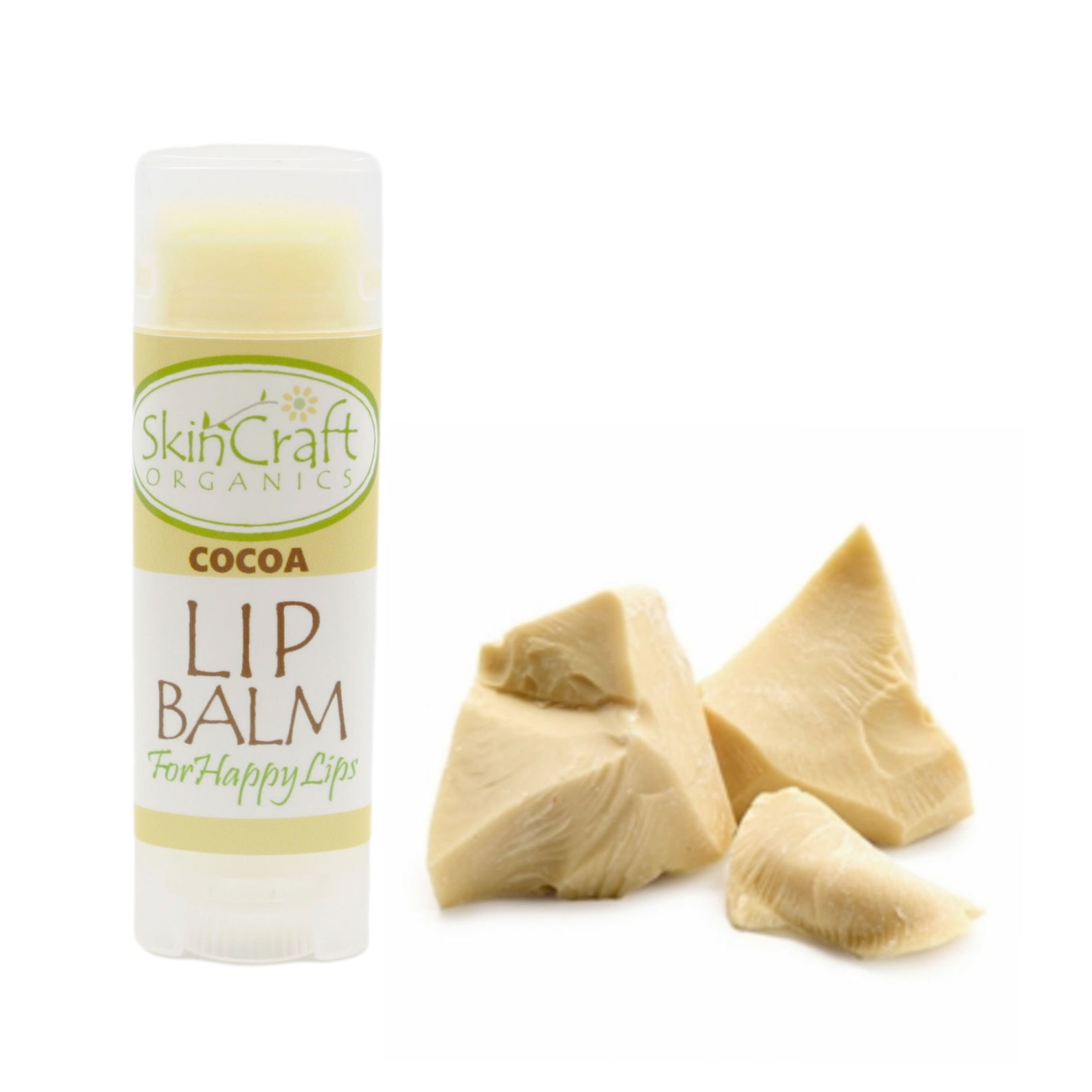 Organic Cocoa Butter Lip Balm for Dry Chapped Lips Natural - Etsy