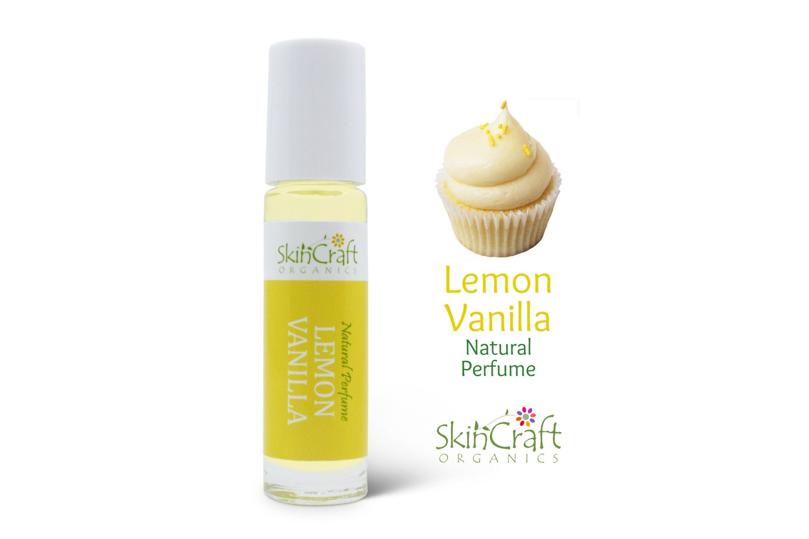 Lemon Vanilla Perfume Oil Natural Perfume Oil Roll on - Etsy
