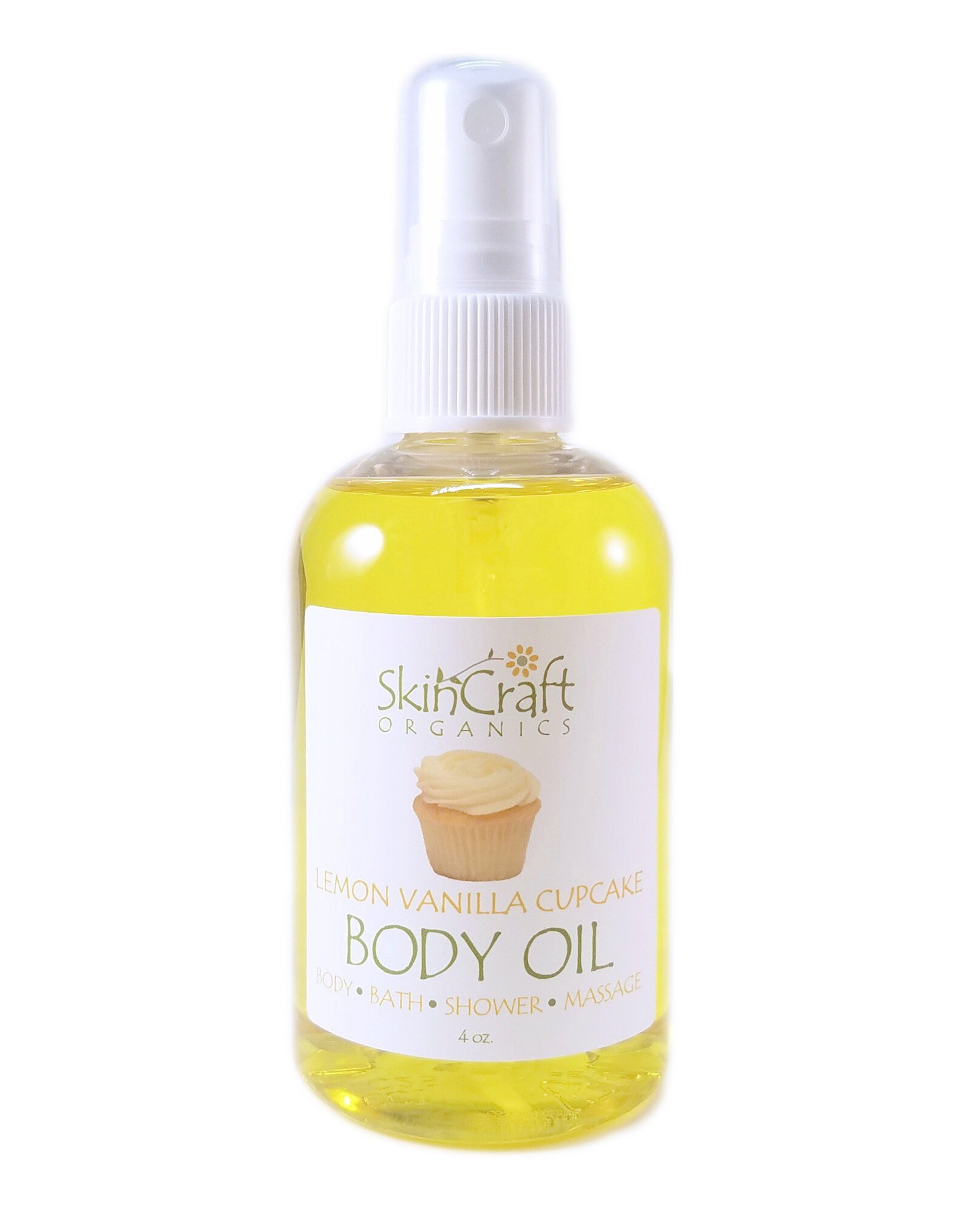 Lemon Vanilla Bath & Body Oil Spray Natural Vanilla Lemon - Etsy