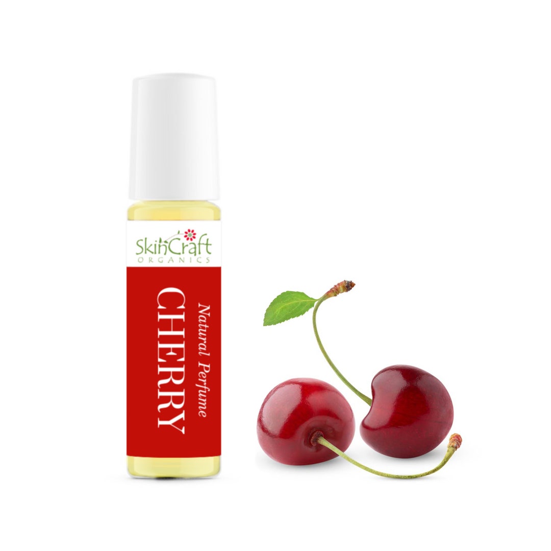 Natural Cherry Perfume Oil - Sweet Fruity Organic Fragrance - Cherry ...