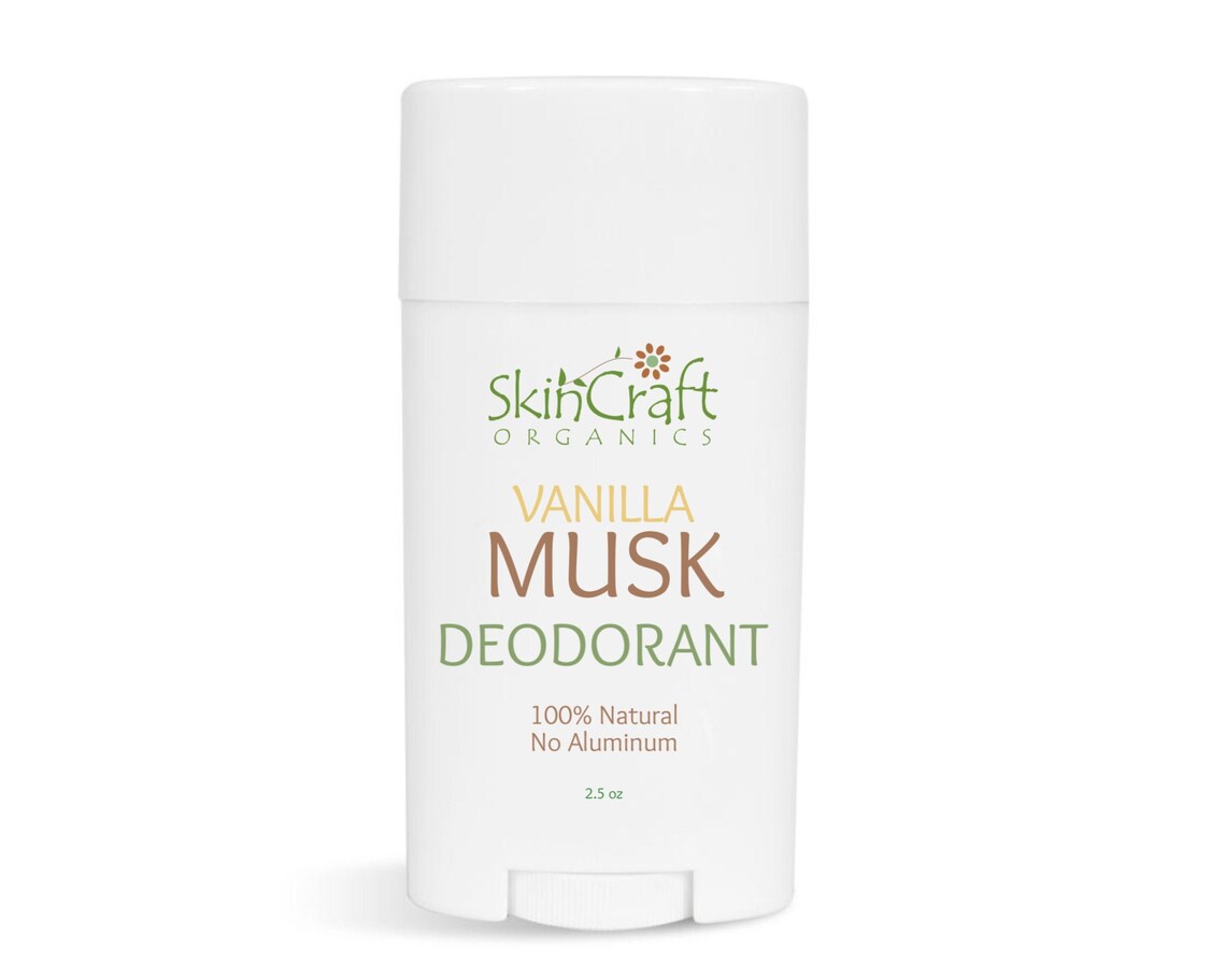 Vanilla Musk Natural Deodorant Long Lasting Organic - Etsy