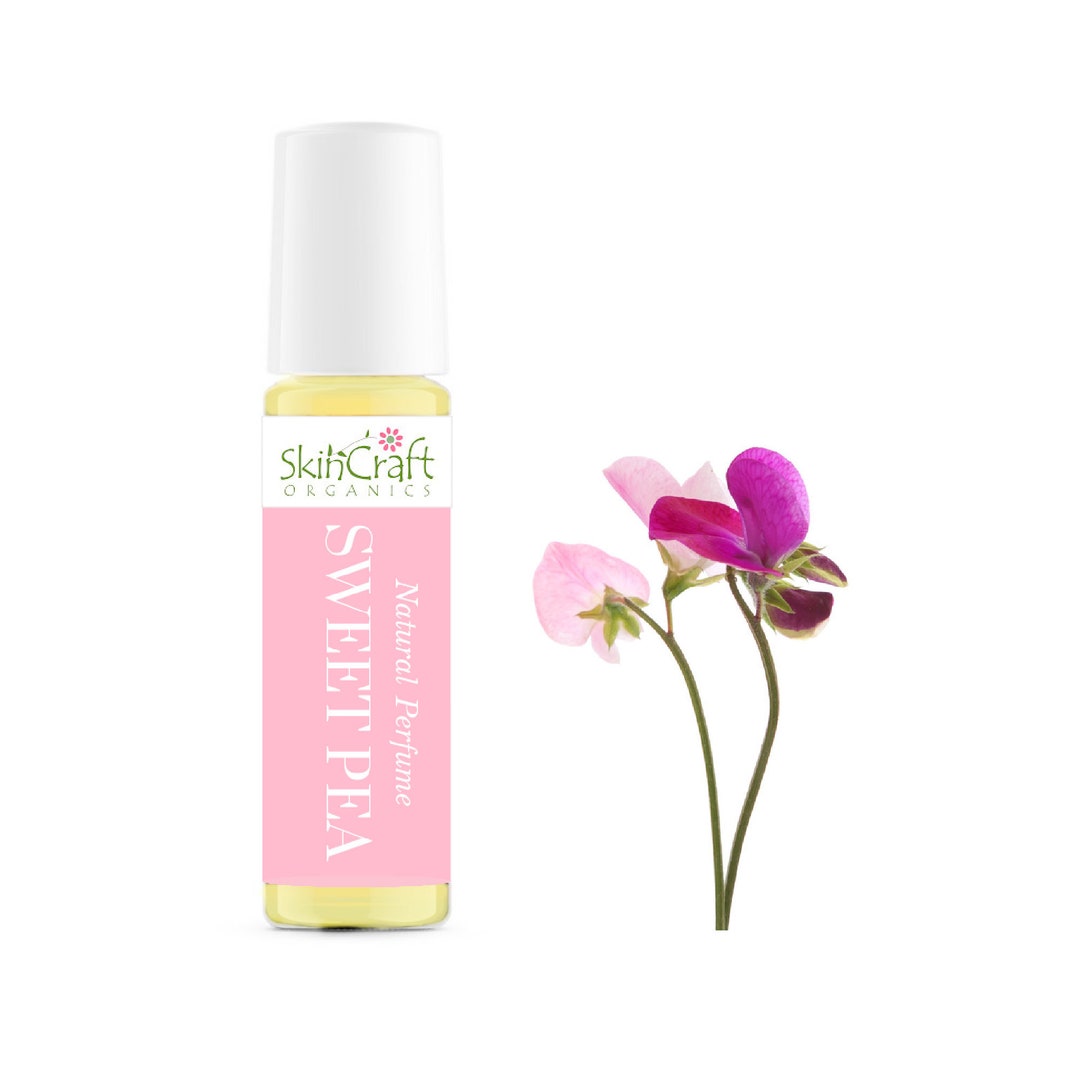 Sweet Pea Perfume Oil - Organic Roll on Fragrance - Floral Scent ...