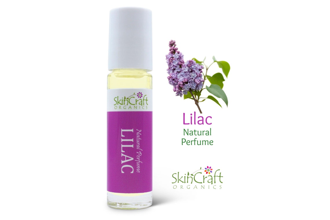 Lilac Perfume Oil Natural Floral Fragrance in Roll on Glass - Etsy