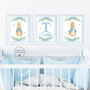 Peter Rabbit Nursery Prints.peter Rabbit Nursery Decorset of - Etsy