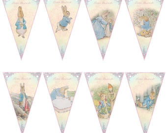Peter Rabbit Banner | Etsy