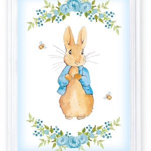 Peter Rabbit Nursery Prints.peter Rabbit Nursery Decor,set of 3 ...