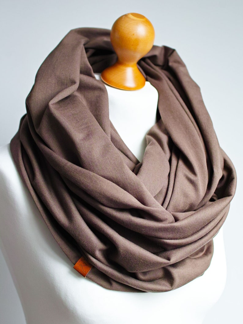 Cotton Infinity Scarf for Women Women Cotton Scarf Basic - Etsy