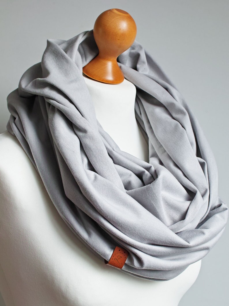 Cotton Infinity Scarf for Women Women Cotton Scarf Basic - Etsy