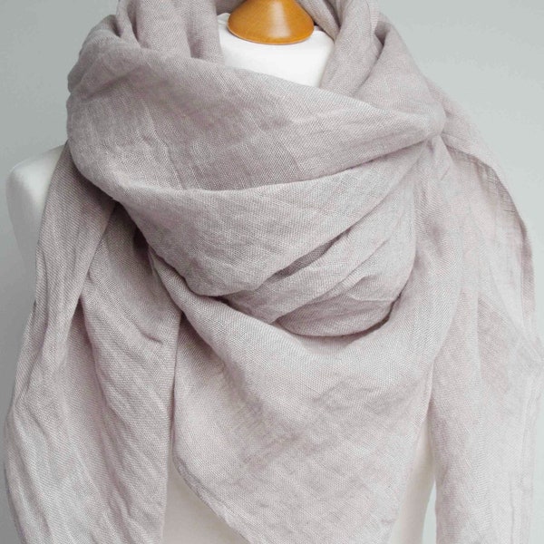 Linen Scarves - Etsy