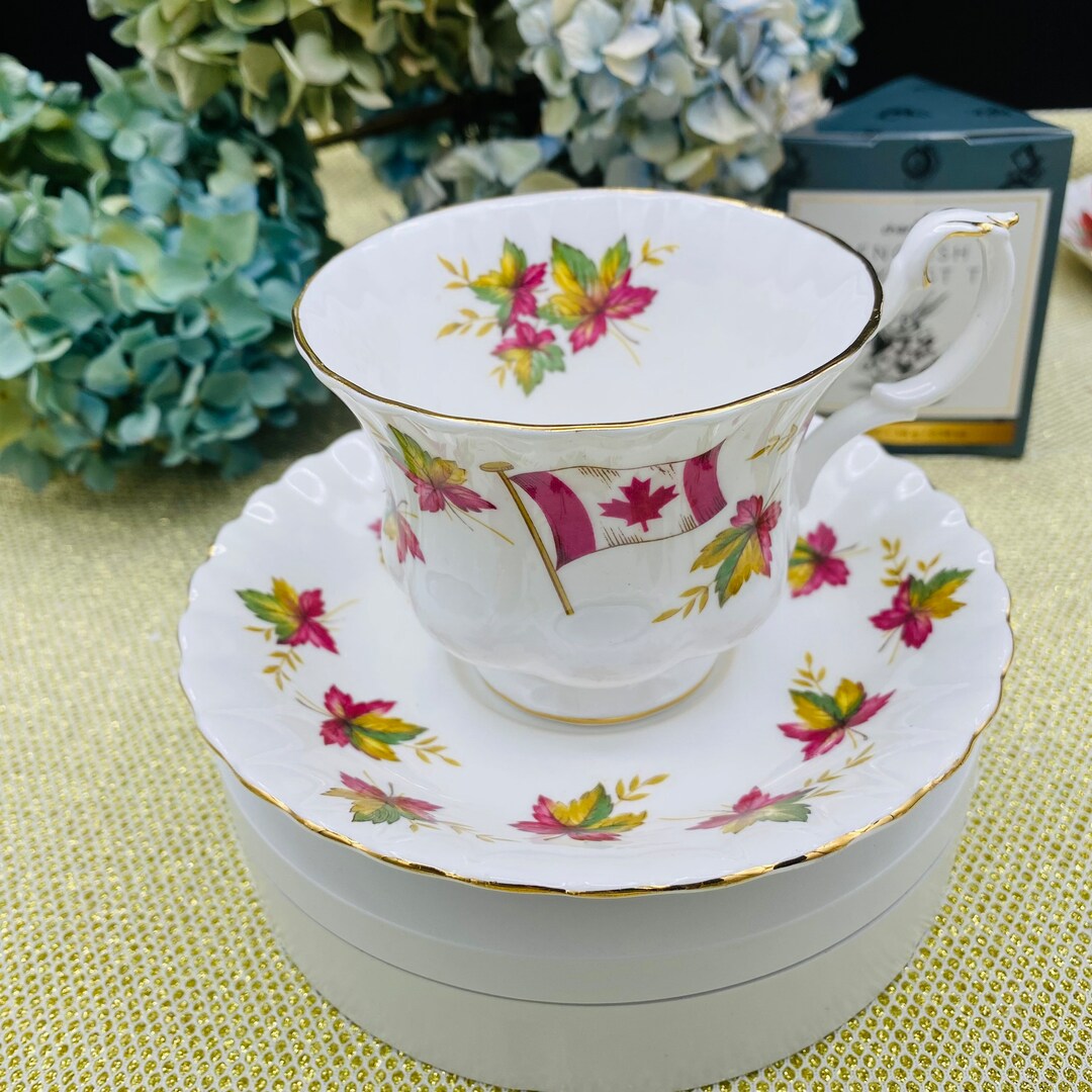 Royal Albert "from Sea to Sea" Canada Series Bone China Teacup and ...