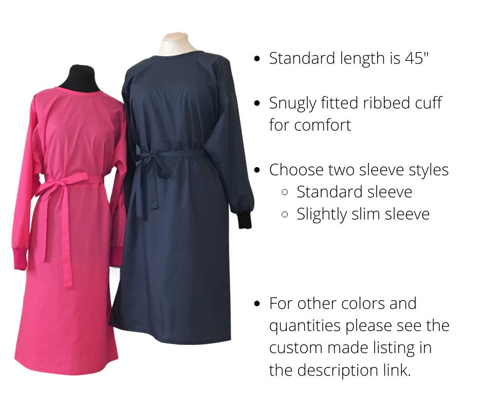 Isolation Gowns READY TO SHIP Reusable Breathable Washable | Etsy