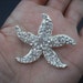 Starfish Collection Version 3, Wedding Jewelry, Rhinestone Brooch ...