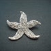 Starfish Collection Version 3, Wedding Jewelry, Rhinestone Brooch ...