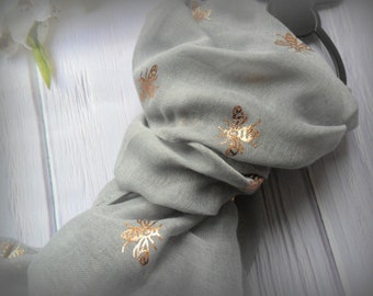 Metallic Scarf | Etsy