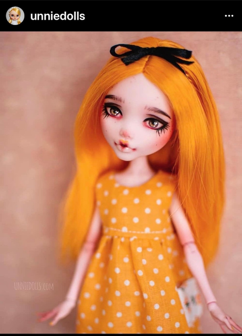 Mango Nylon Doll Hair for Rerooting - Etsy