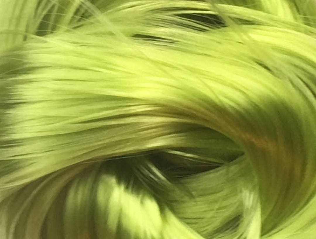 Peridot Nylon Doll Hair for Rerooting - Etsy