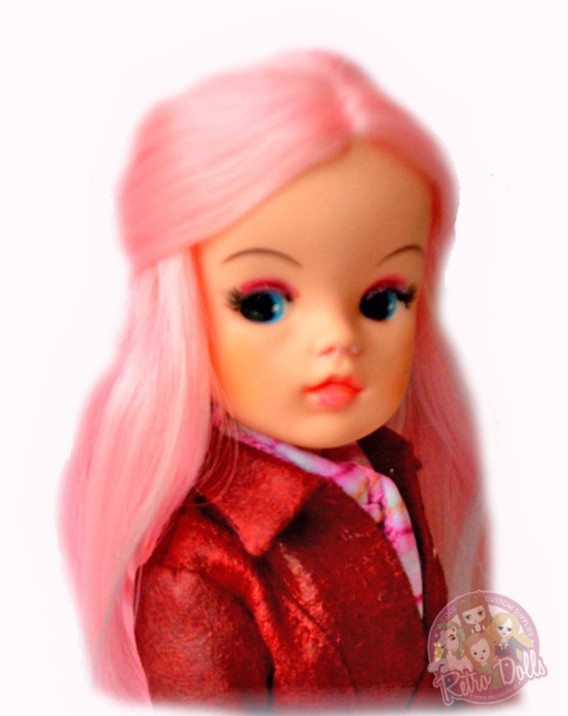 Powder Puff Nylon Doll Hair for Rerooting - Etsy