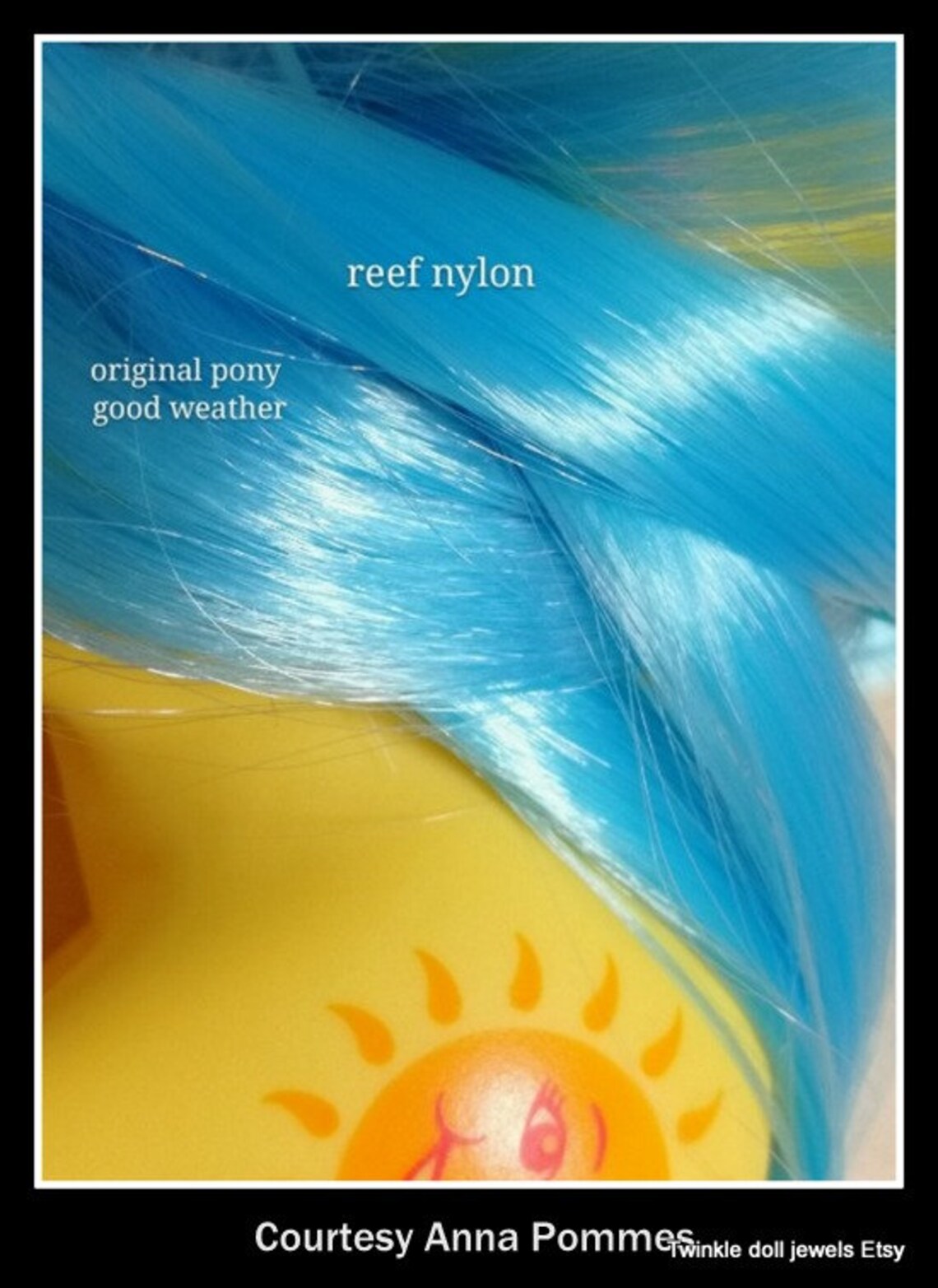Reef Nylon Doll Hair for Rerooting MLP Match - Etsy