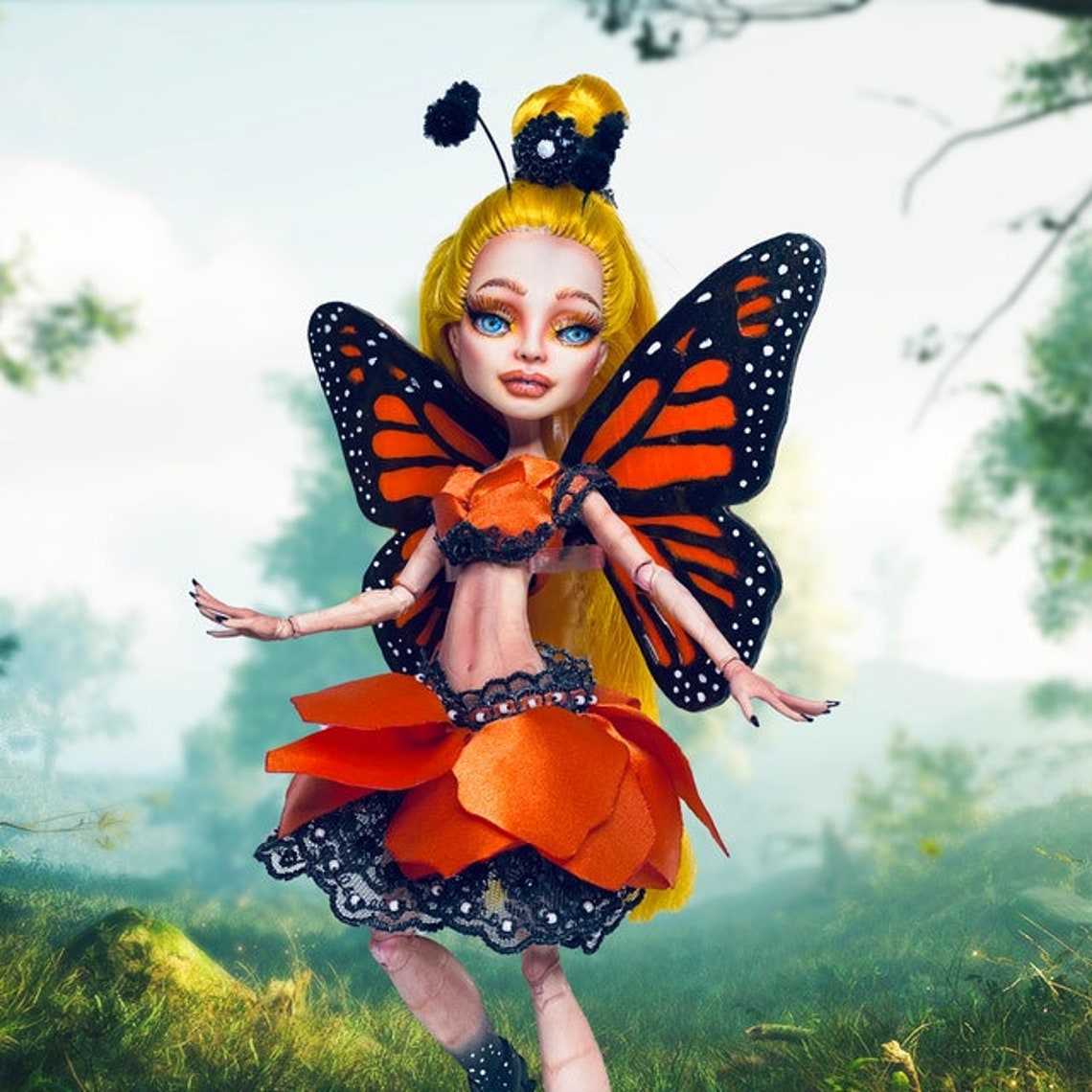 Mango Nylon Doll Hair for Rerooting - Etsy