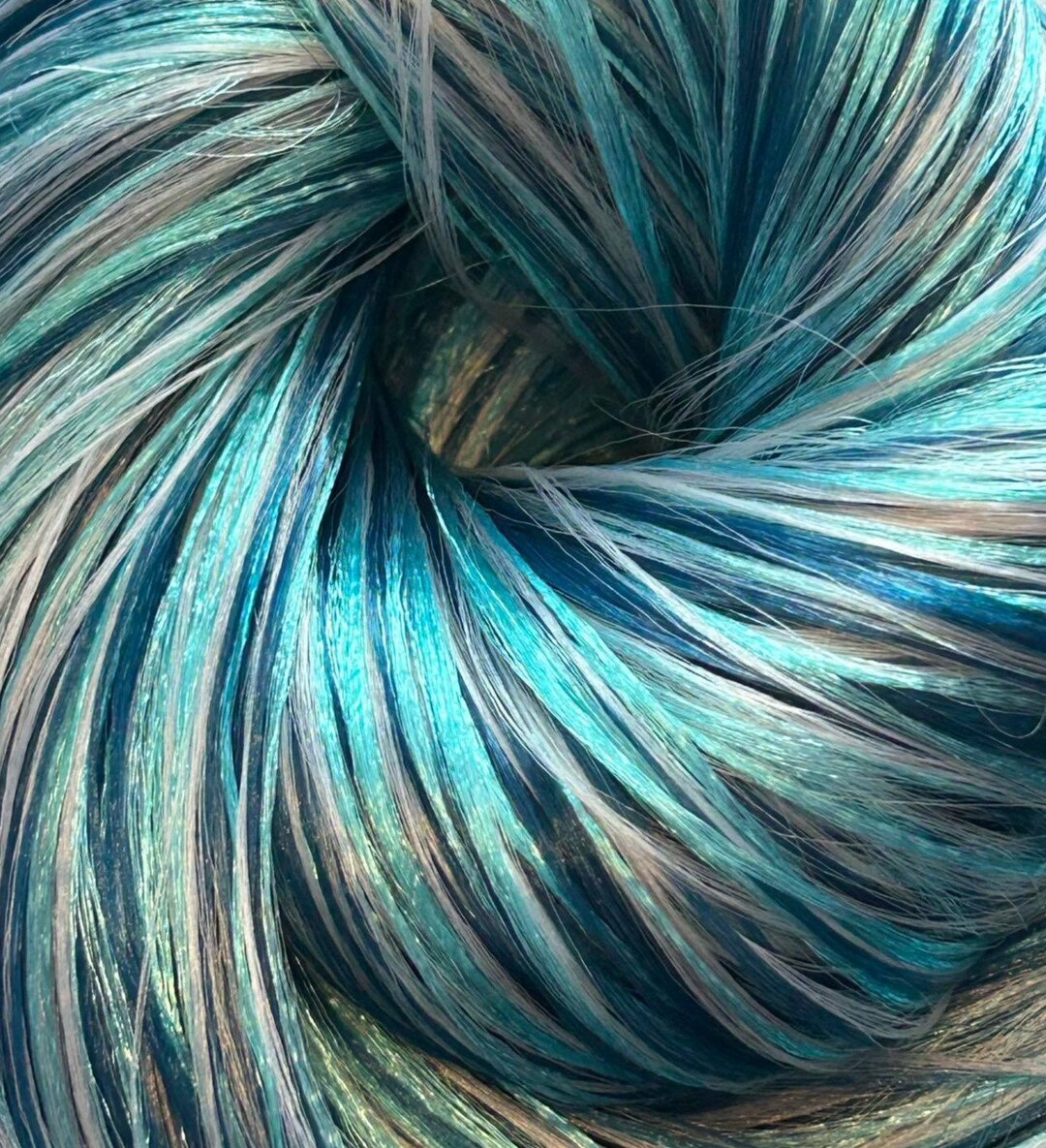 Electric Wave Blended Nylon Doll Hair for Rerooting - Etsy