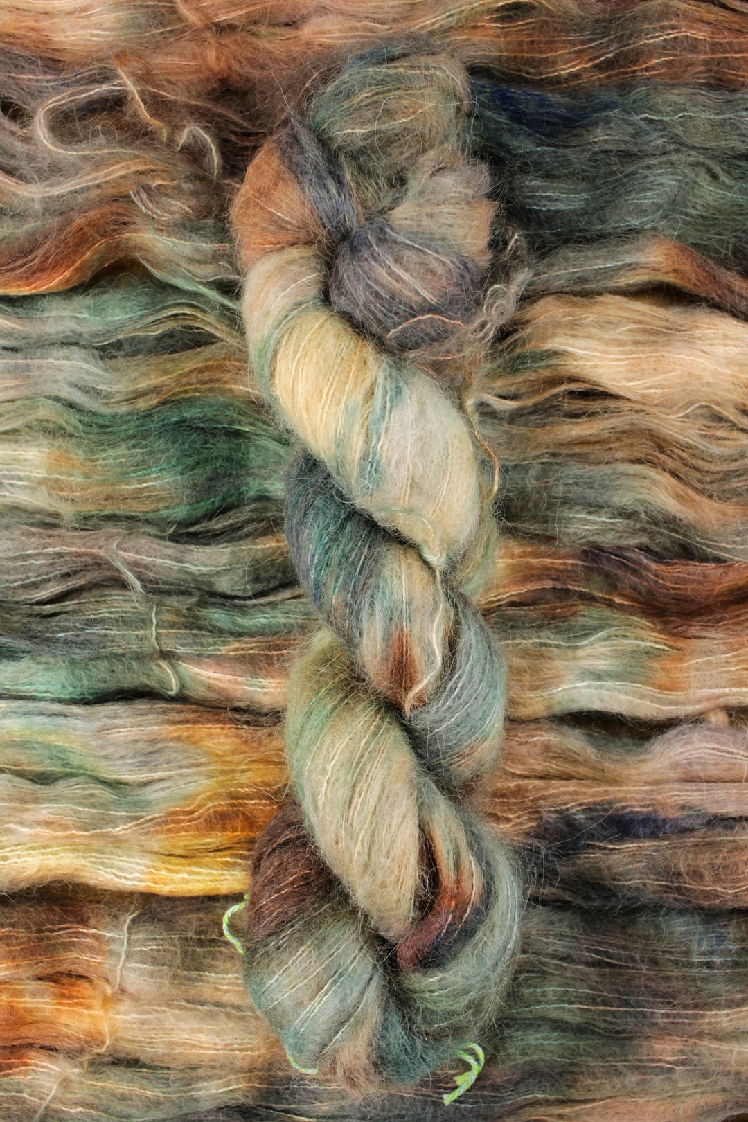 Deep Woods 74/36 Baby Suri Alpaca/silk Lace Weight Yarn, Suri Cloud ...
