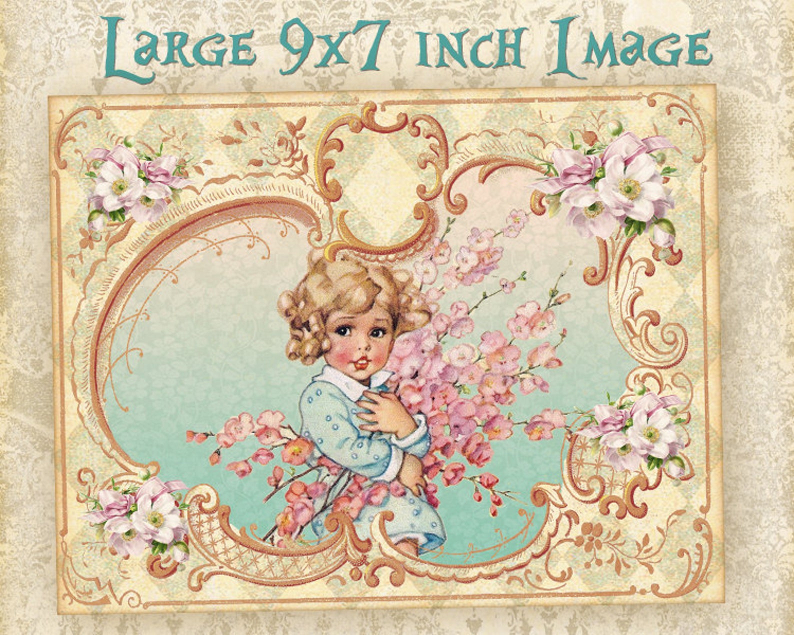 9x7 Inch Large Image On Printable Digital Sheet Best For Etsy 9x7-inch-large-image-on-printable-digital-sheet-best-for-etsy