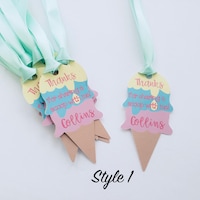 Have A Sweet Summer Ice Cream Gift Tag 2x3 - Etsy