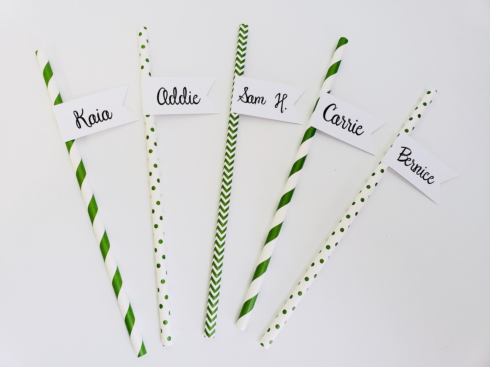 Personalized Name Straws. Set of 10. Custom Name Straws. Party - Etsy
