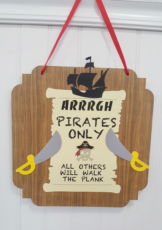 Pirates Party Ideas Signs