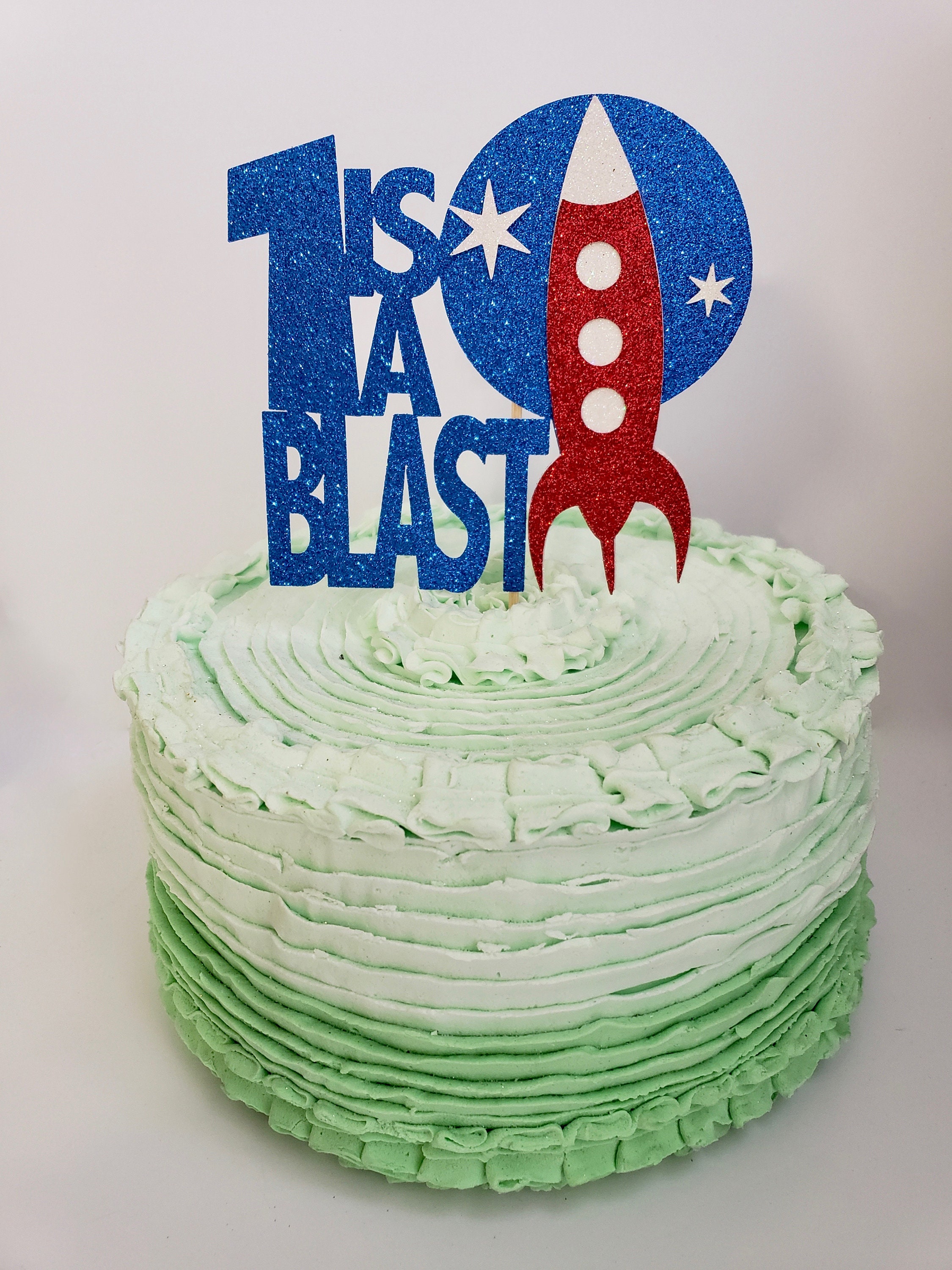 Space Shuttle Cake Topper