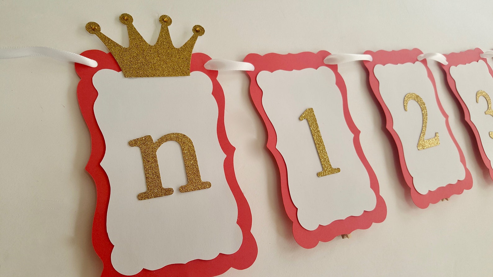 Prince Photo Banner. 12 month picture banner. First Birthday | Etsy