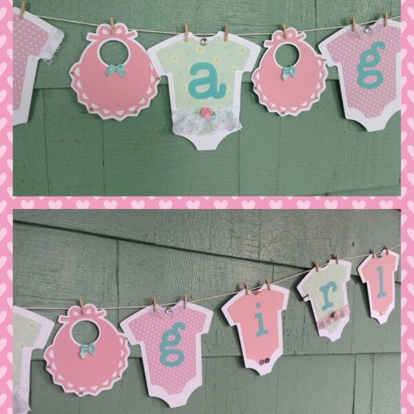 Its a Girl Banner - Etsy