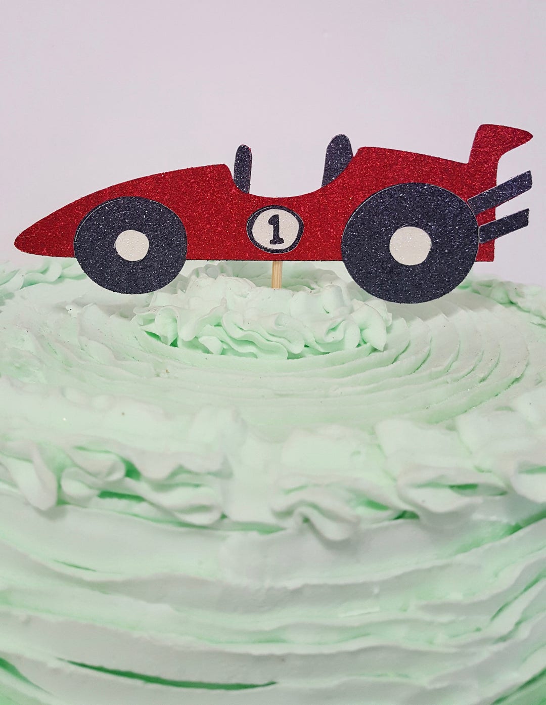 Race Car Cake Topper. Racing Party Decor. Race Decorations. First ...