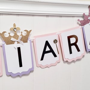 Trains and Tiaras Banner. Train & Tiara Party Theme. Boy and Girl ...
