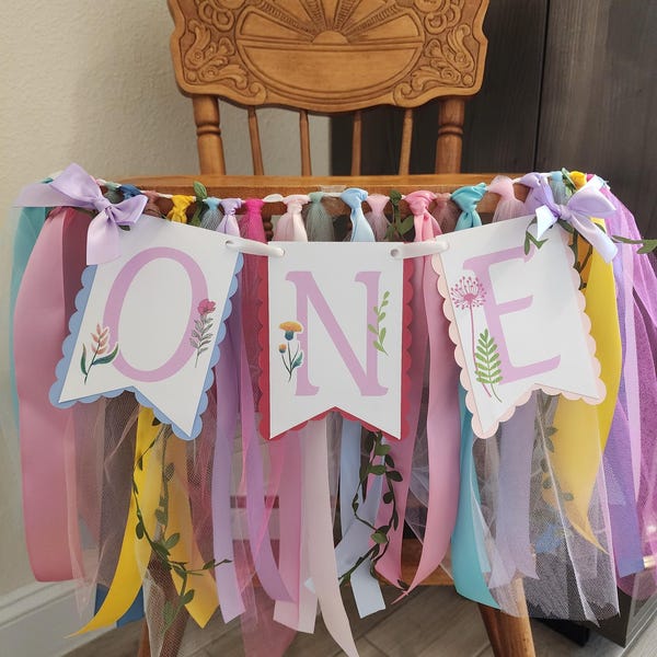 Wild Flower Banner - Etsy