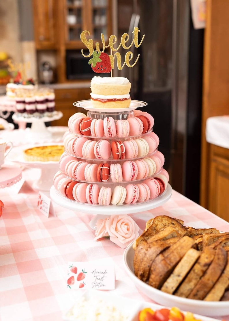 Sweet One Cake Topper. Strawberry Cake Topper. Smash Cake - Etsy